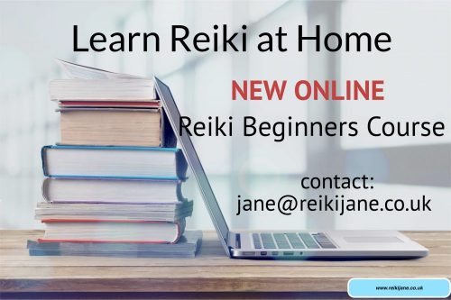 Learn Reiki at Home Large Print Advert 2020 SS - Reiki Jane